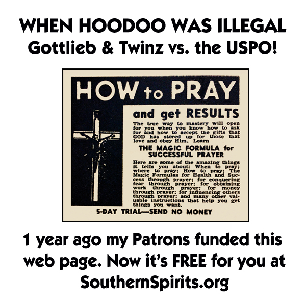When Hoodoo Was Illegal: Henry B. Gottlieb and Twinz Co., 1956 ...